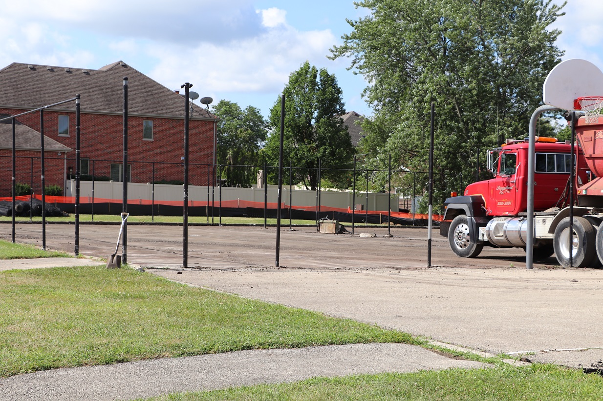 Pickleball court construction begins at Crestview Park | Elmhurst Park ...