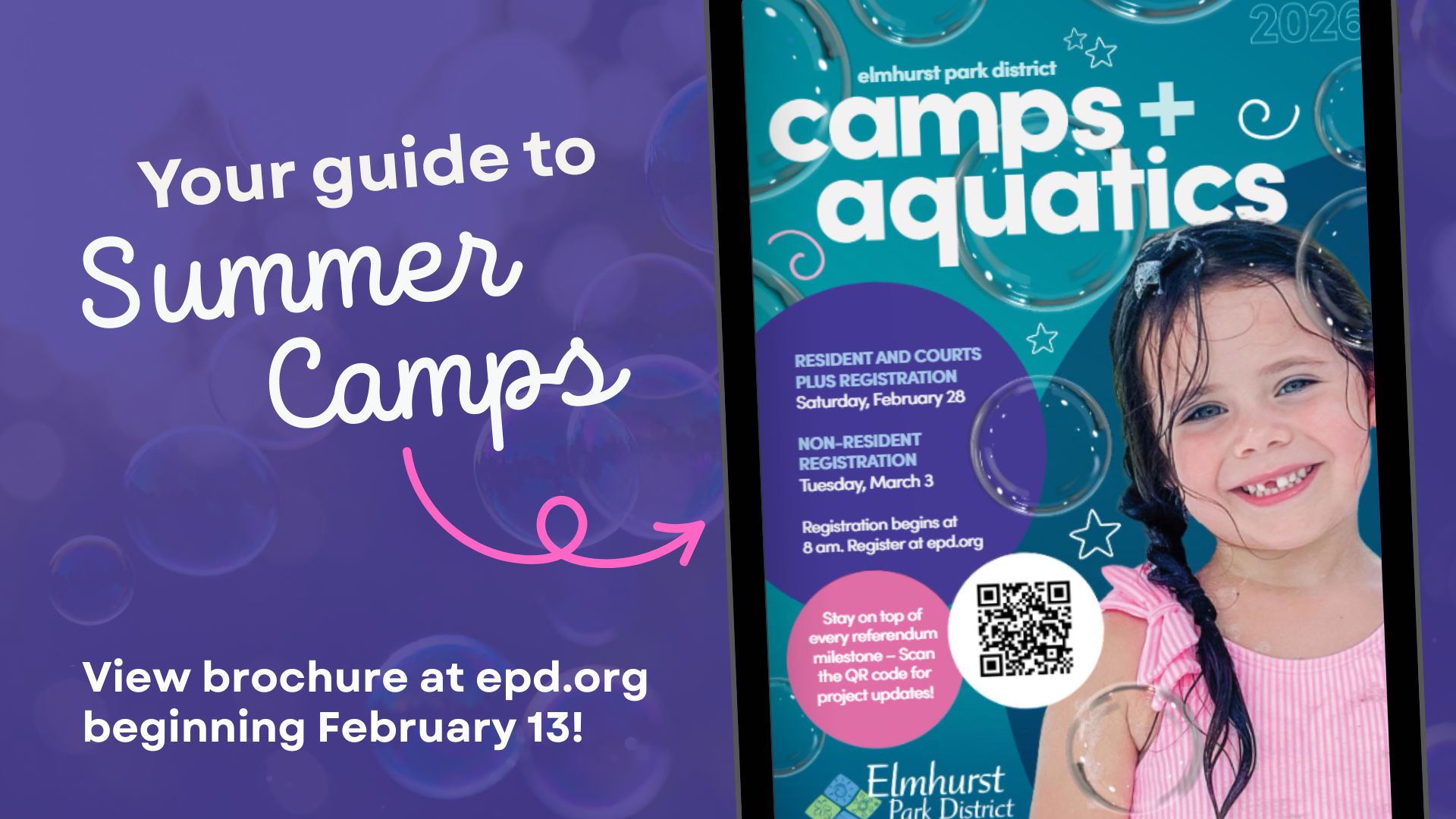 Summer Camp & Aquatics Guide now available | Elmhurst Park District
