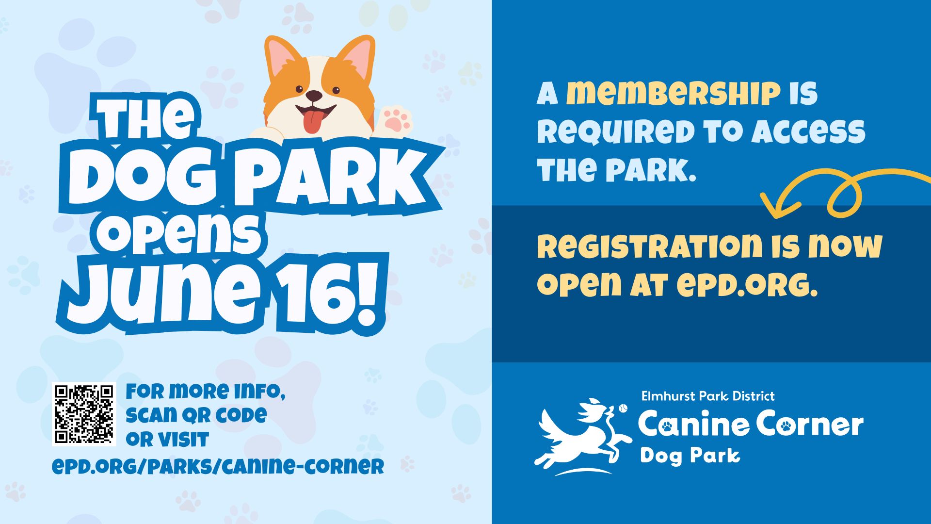 Dog Park members - remember to pick up your membership items at Wagner ...