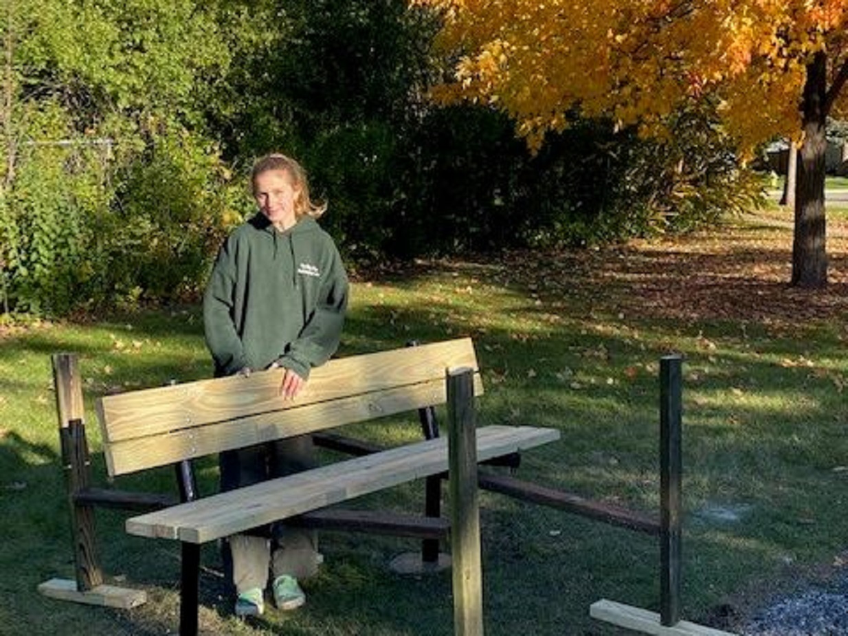 Eagle Scout project brings new benches to Kiwanis Park | Elmhurst Park ...