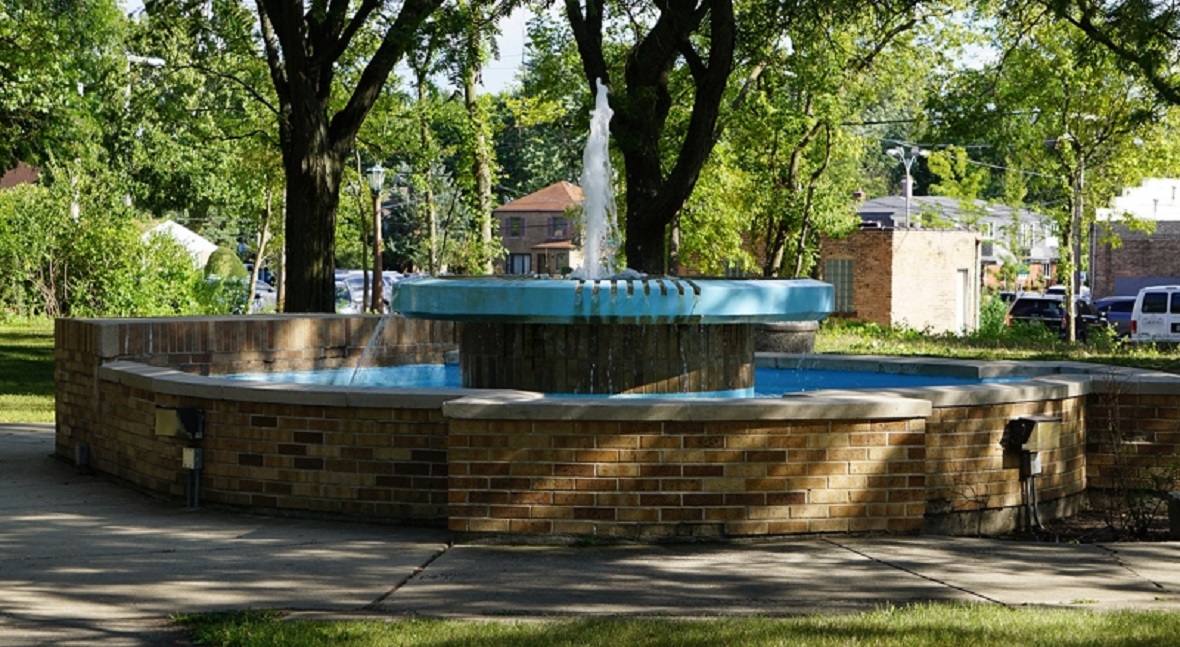 Bicentennial Fountain Site to Receive Facelift this Spring | Elmhurst ...