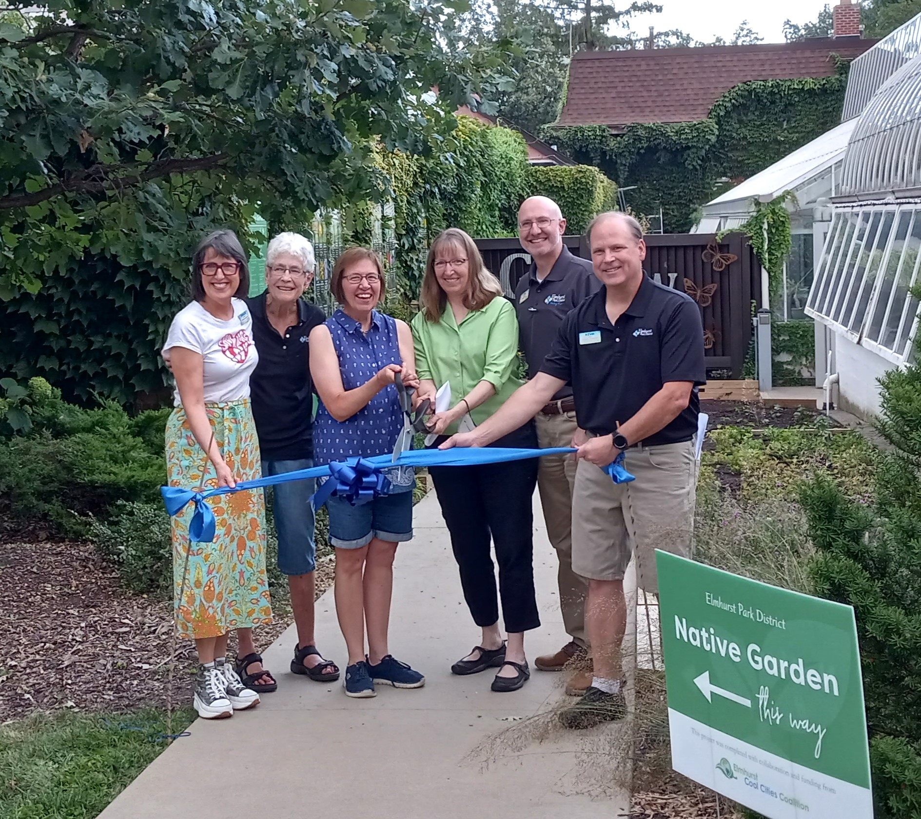 Native Garden ribbon cutting highlights partnership between Park ...