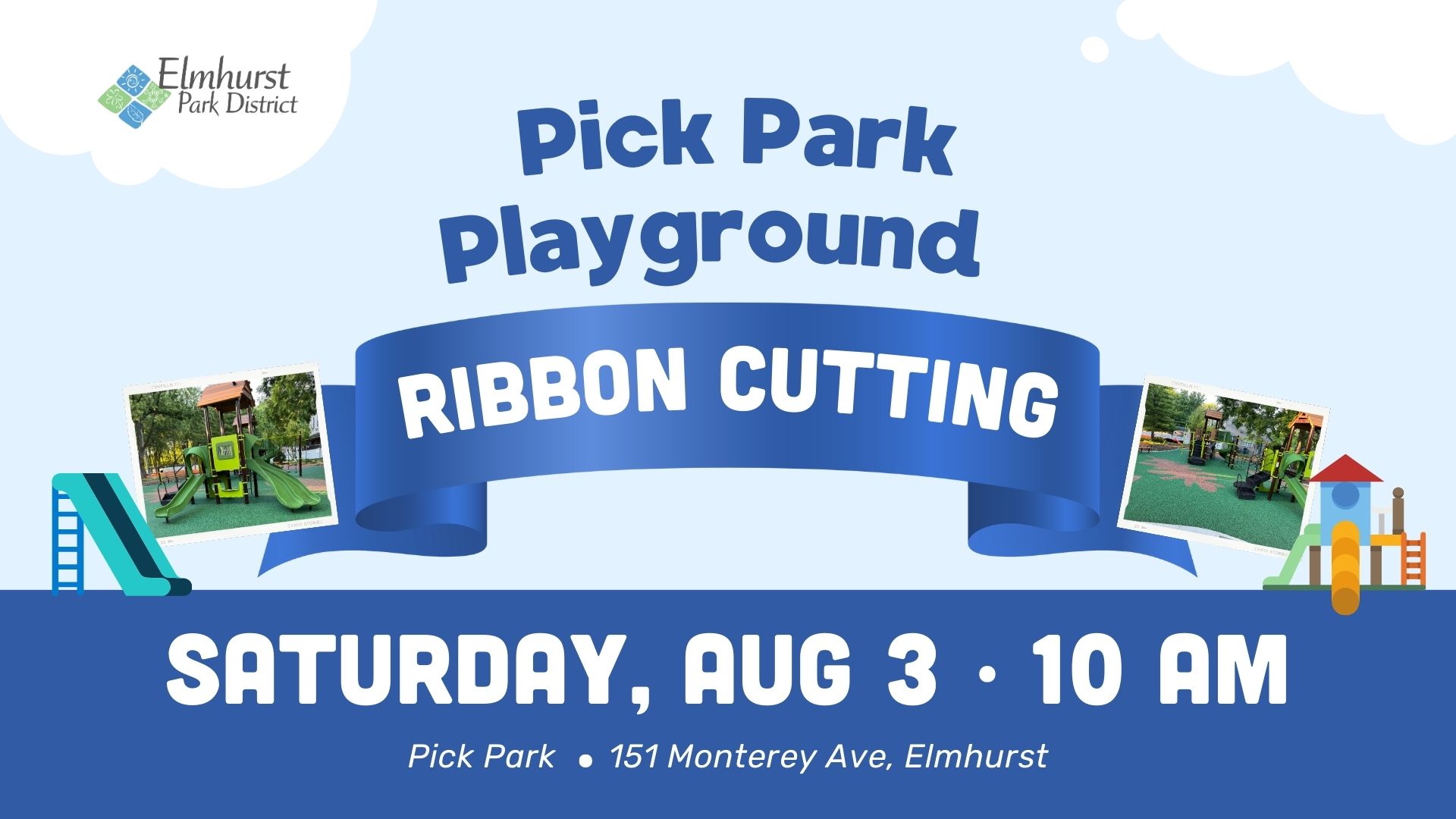 Pick Park Ribbon Cutting | Elmhurst Park District