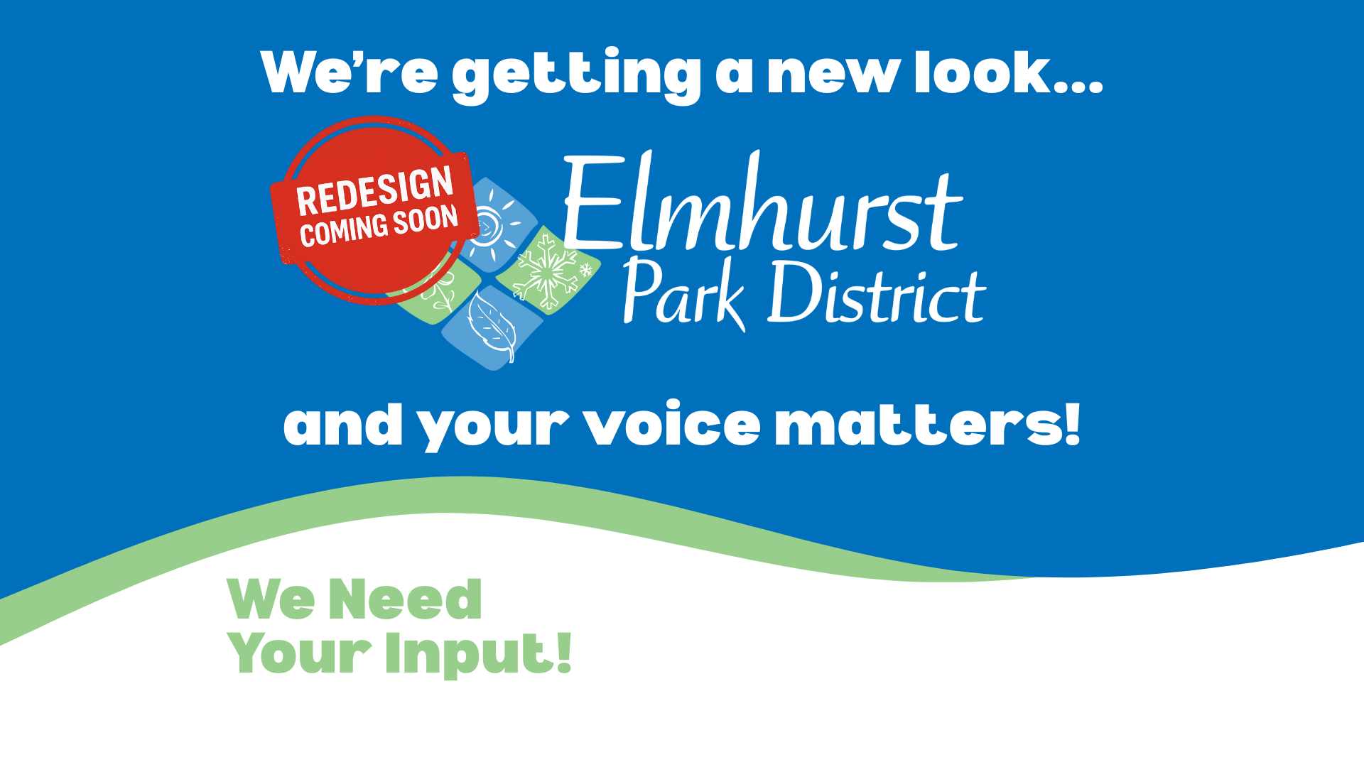 Take the Elmhurst Park District Brand Survey | Elmhurst Park District