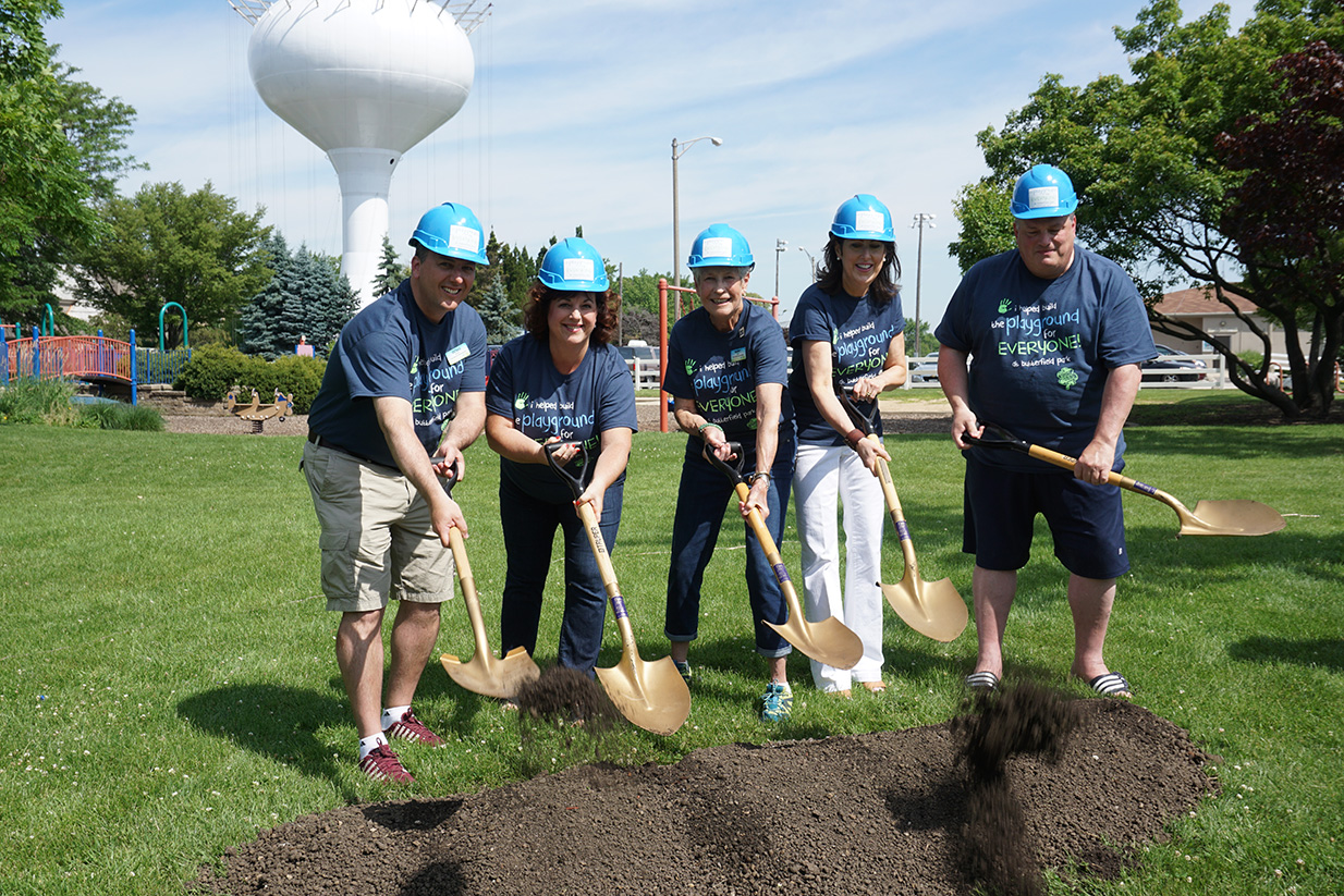 Park Board Breaks Ground on Butterfield Park & The Playground for ...