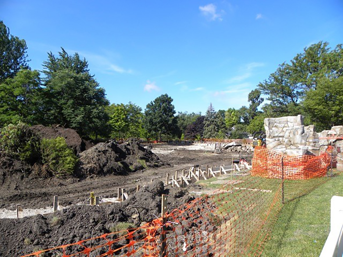 Demo Days Almost Complete on Butterfield Park Redevelopment Project ...